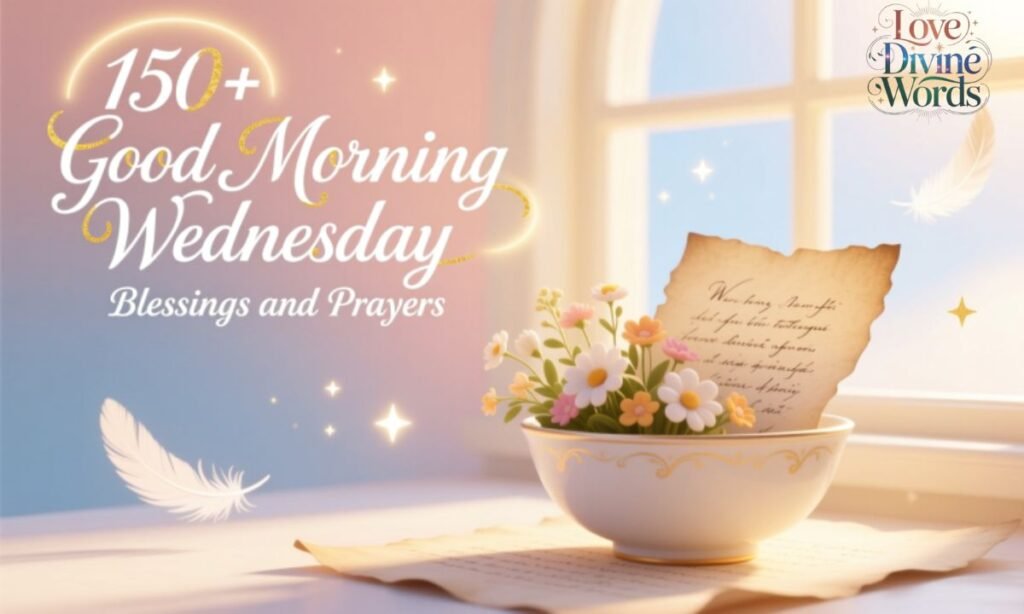 150+ Good Morning Wednesday Blessings and Prayers to Start Happy